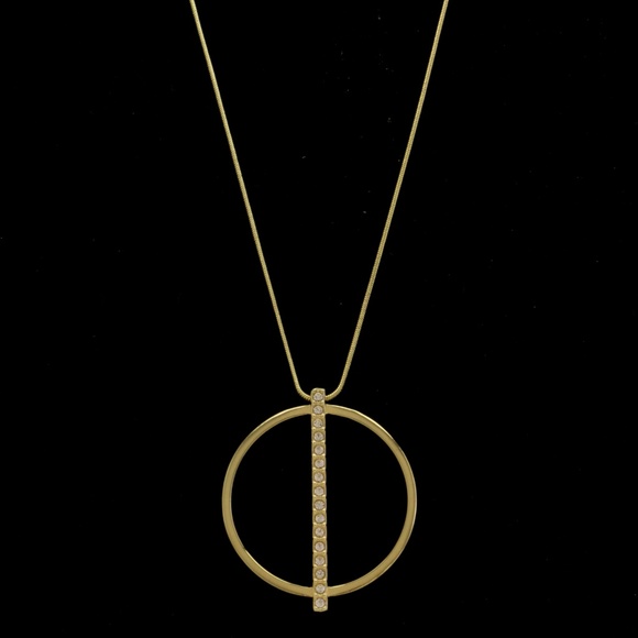 Express | Jewelry | Express Pendantnecklace Gold Nwt | Poshmark